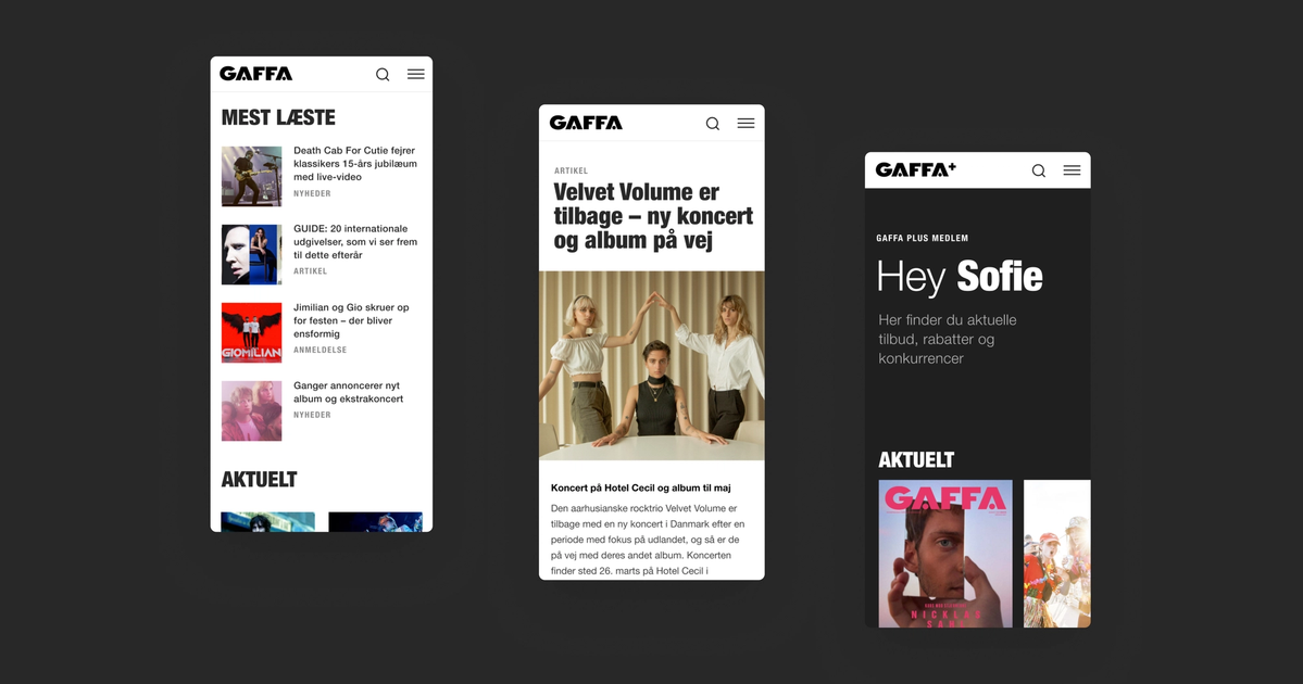 Case: GAFFA | Nethart