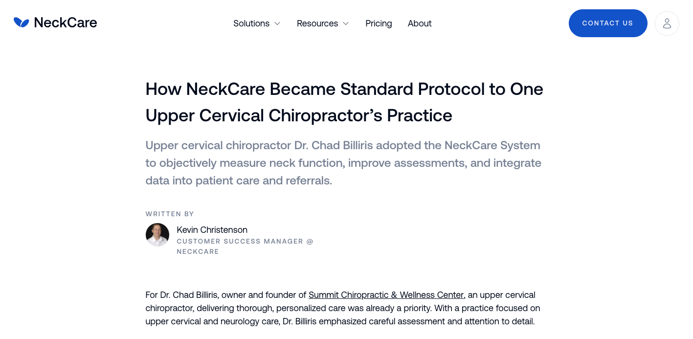 NeckCare Blog