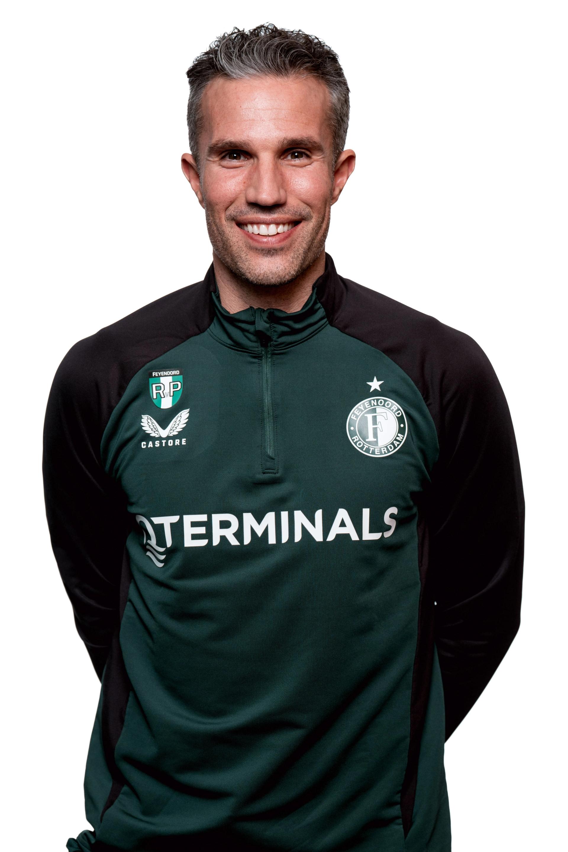 The technicall staff of Feyenoord 1