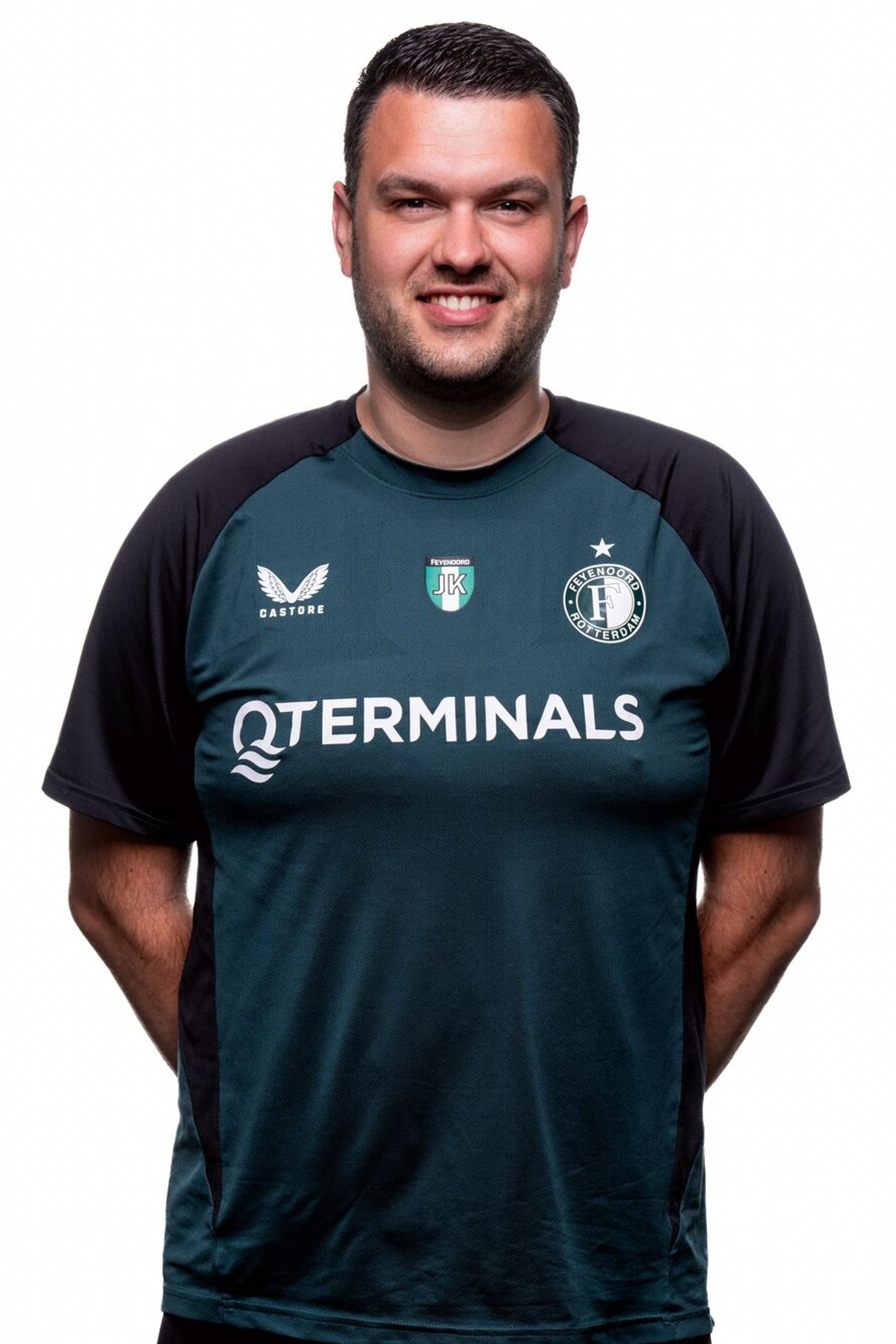 The technicall staff of Feyenoord 1