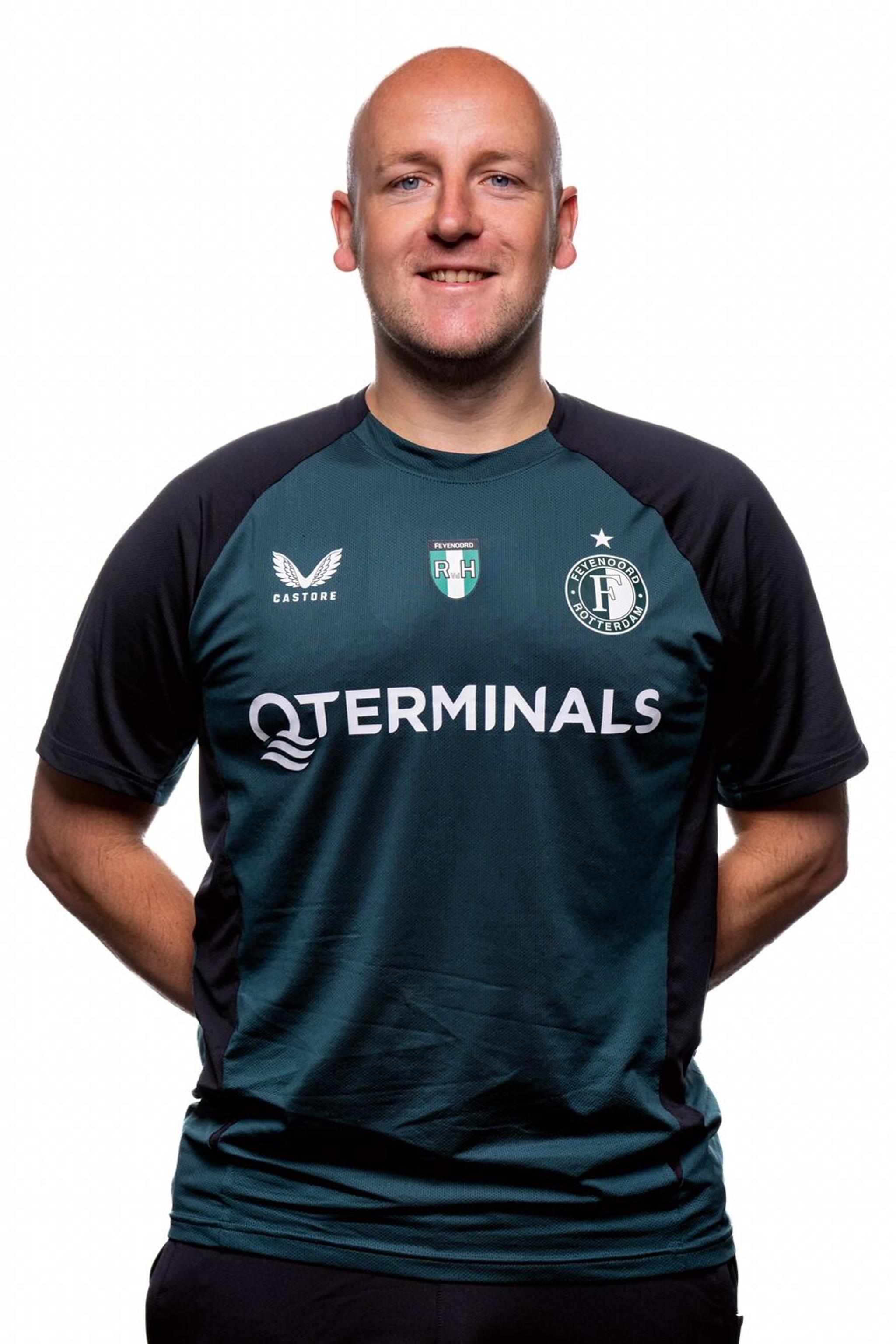 The technicall staff of Feyenoord 1