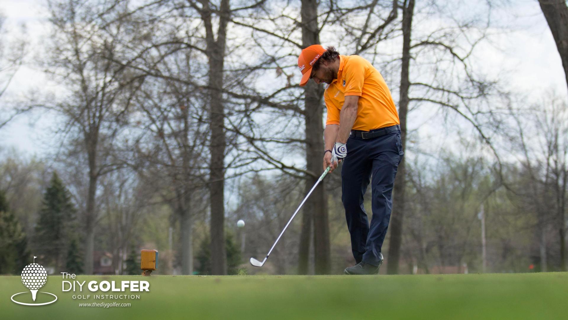 Golf Impact Zone and Follow-Through