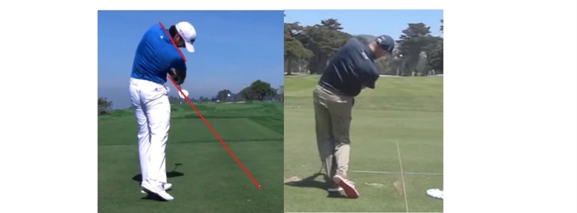Golf Impact Zone and Follow-Through
