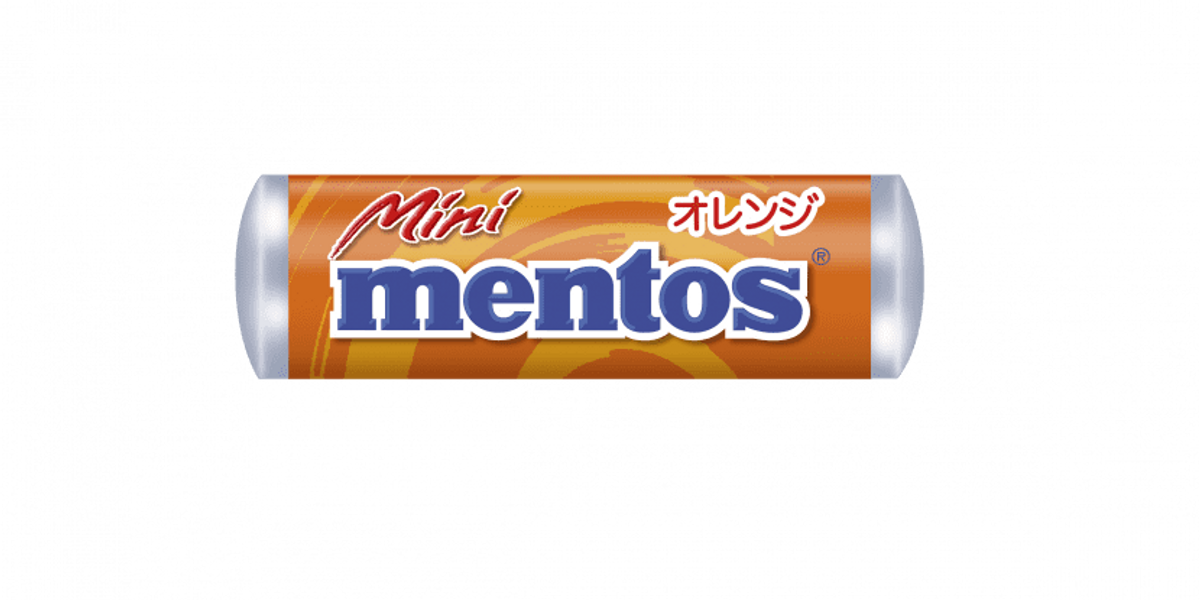 ミニメントス オレンジ | Mentos Japan