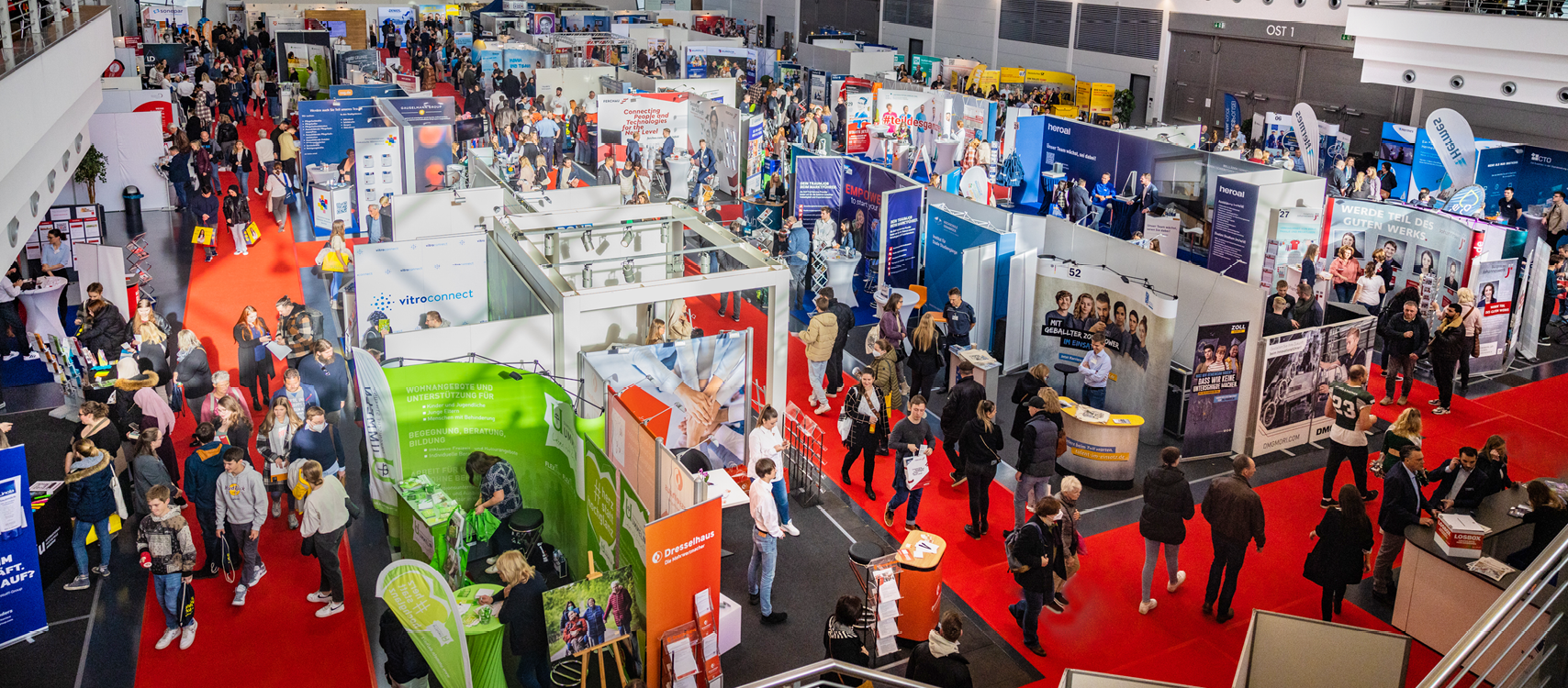 Sichere dir deine berufliche Zukunft auf der Jobmesse