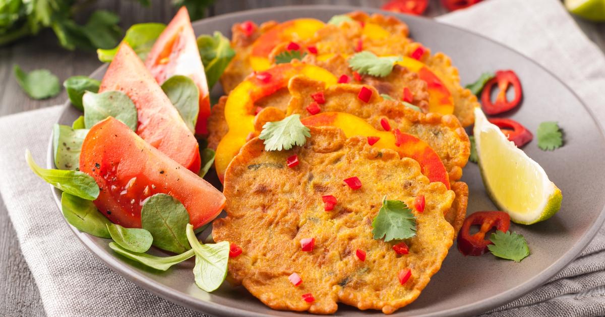 A delicious Spicy Indian Style Pancake