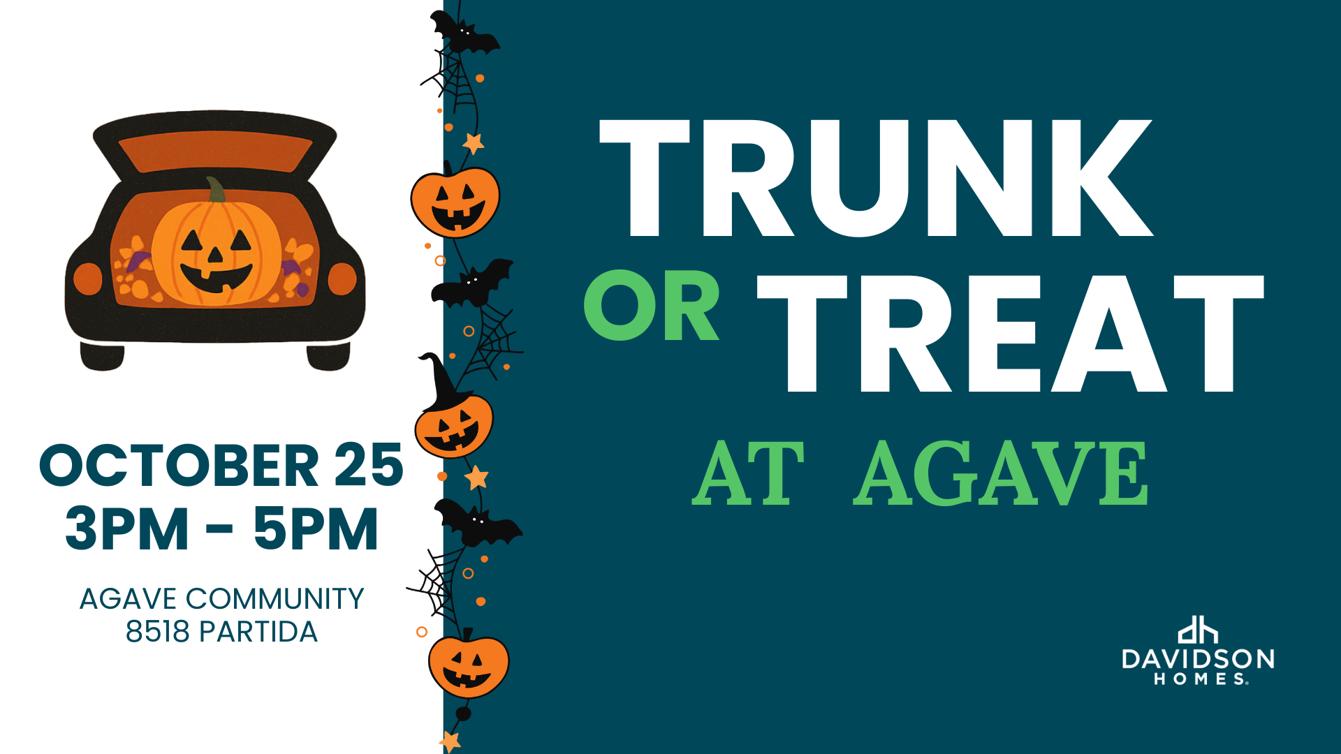 Trunk or Treat! | Davidson Homes