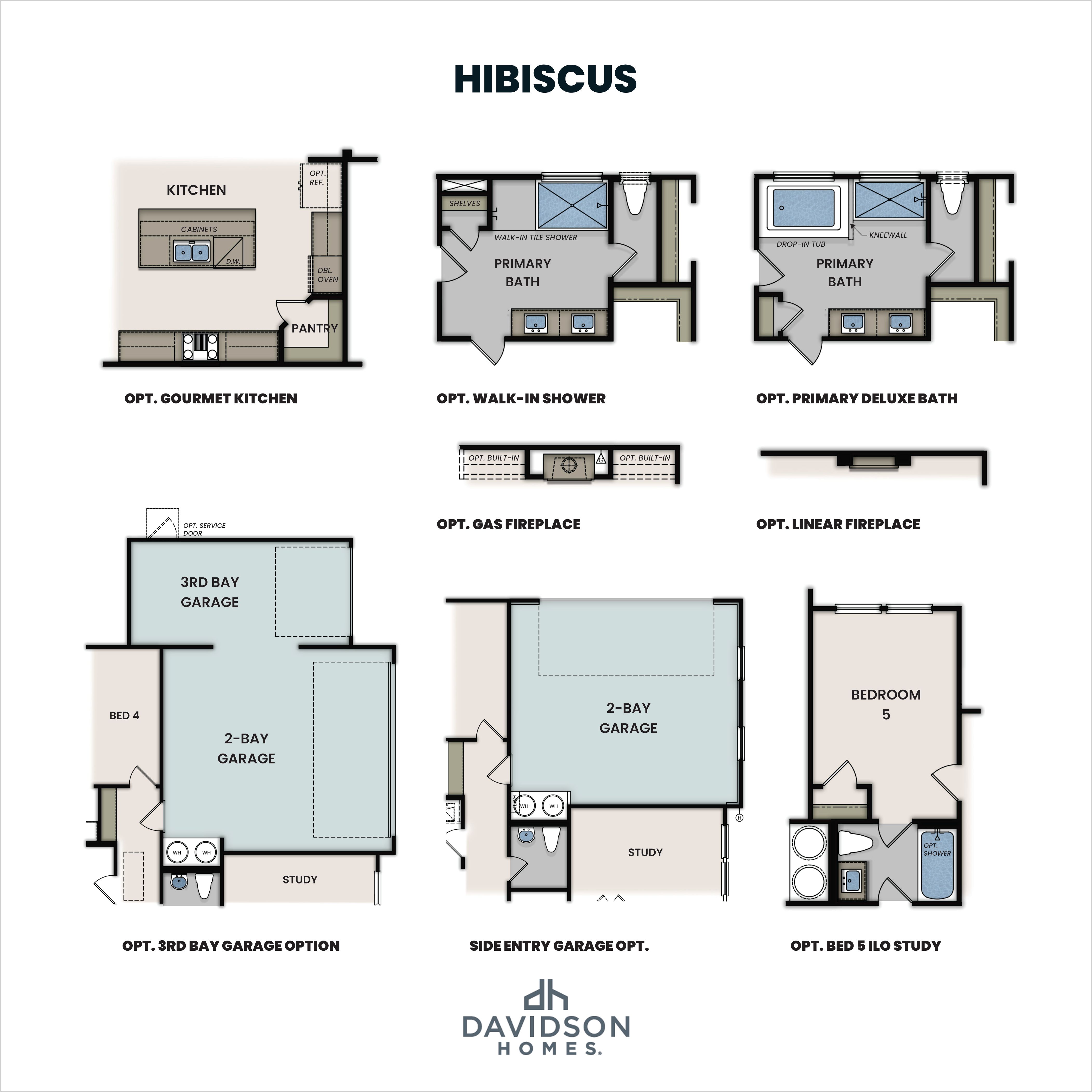 The Hibiscus F Floor Plan in Noble Ridge | Cullman, AL