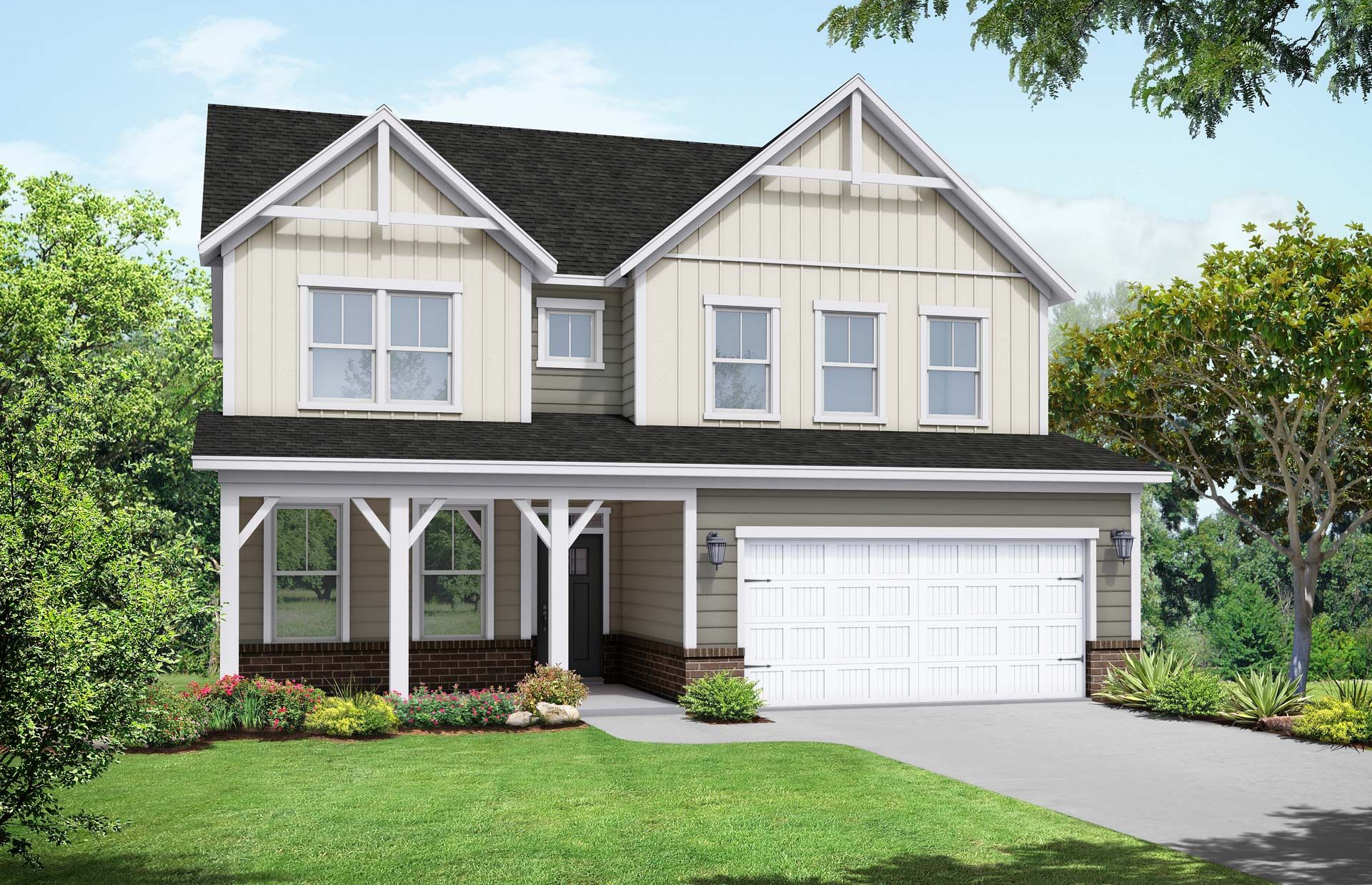 The Willow B Floor Plan in Wellers Knoll | Lillington, NC