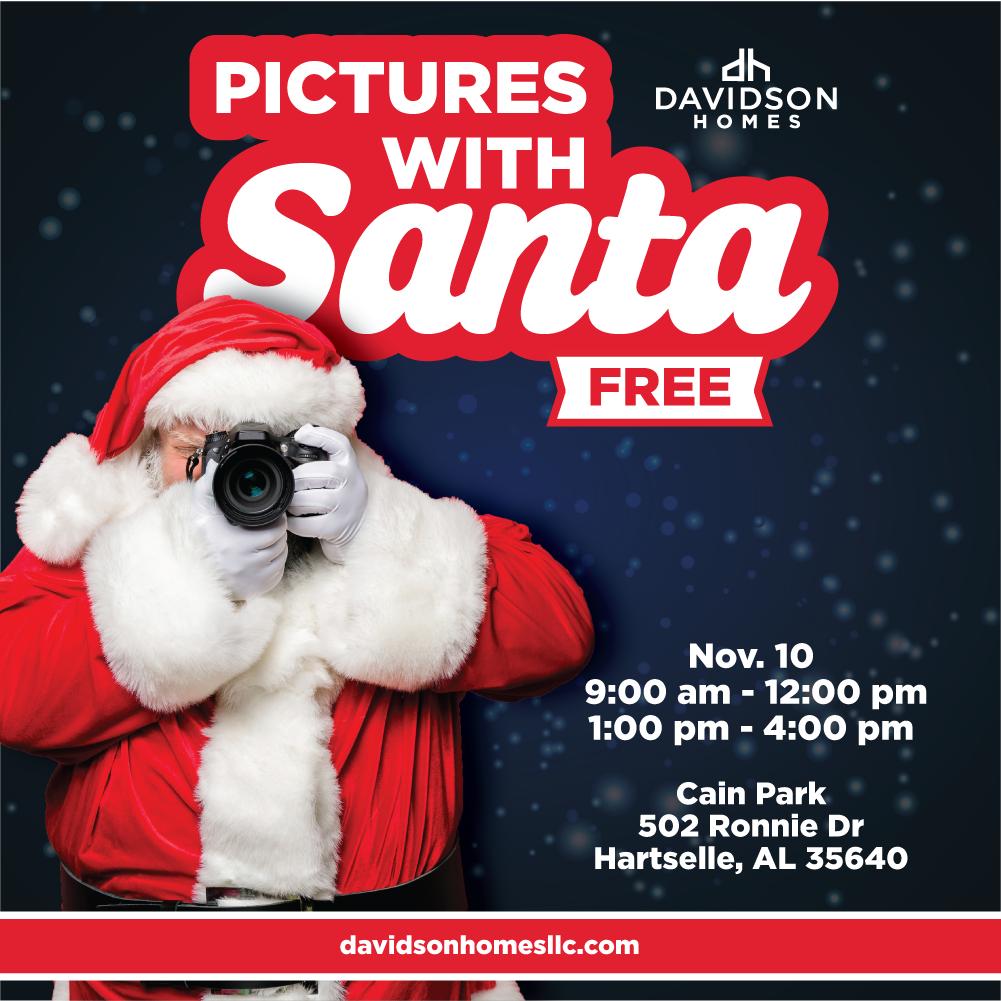 Cain Park Pics with Santa | Davidson Homes