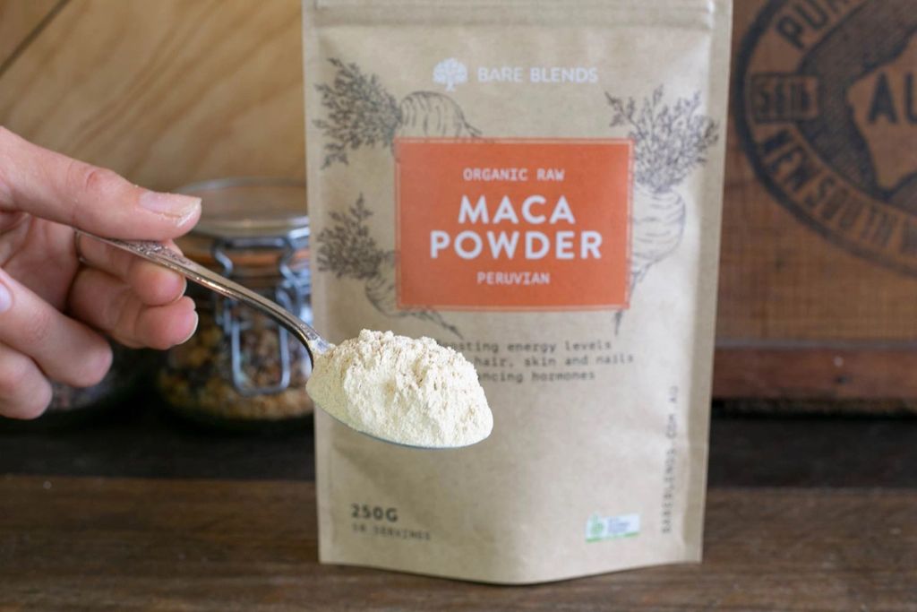 Organic Raw Maca Powder | Superfoods | Bare Blends | Natural Protein ...