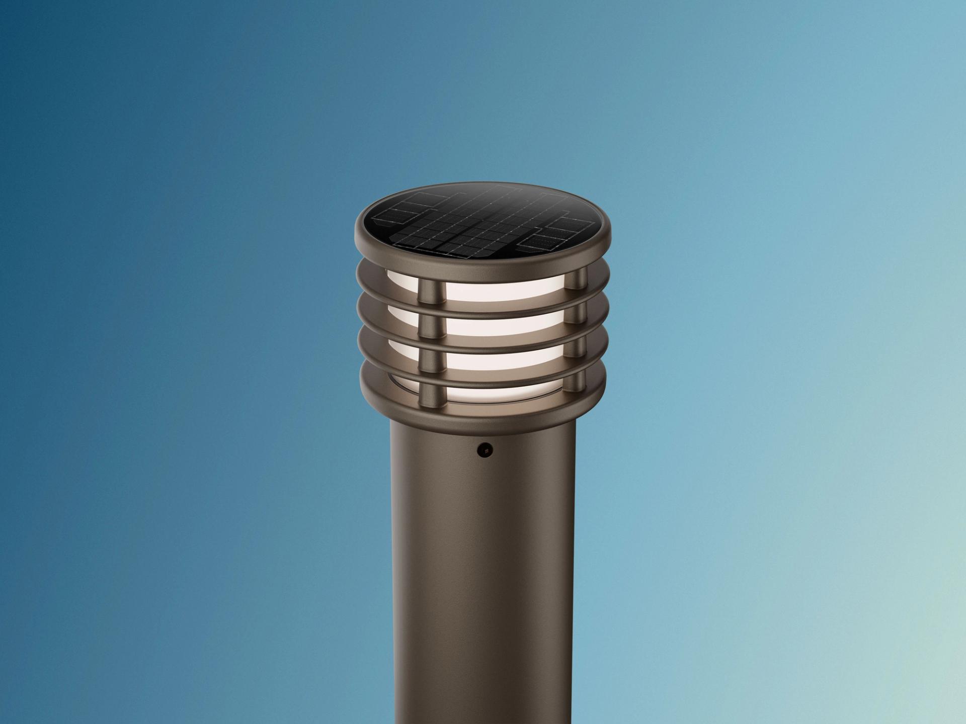 PLB Architectural Solar Bollard | Commercial Solar Bollard | FLT