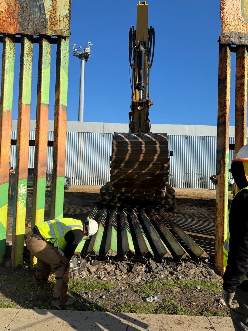 Press Release: Twenty Sections of Dismantled Border Wall Safeguarded ...