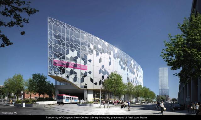 Another Major Milestone Reached at New Central Library Site