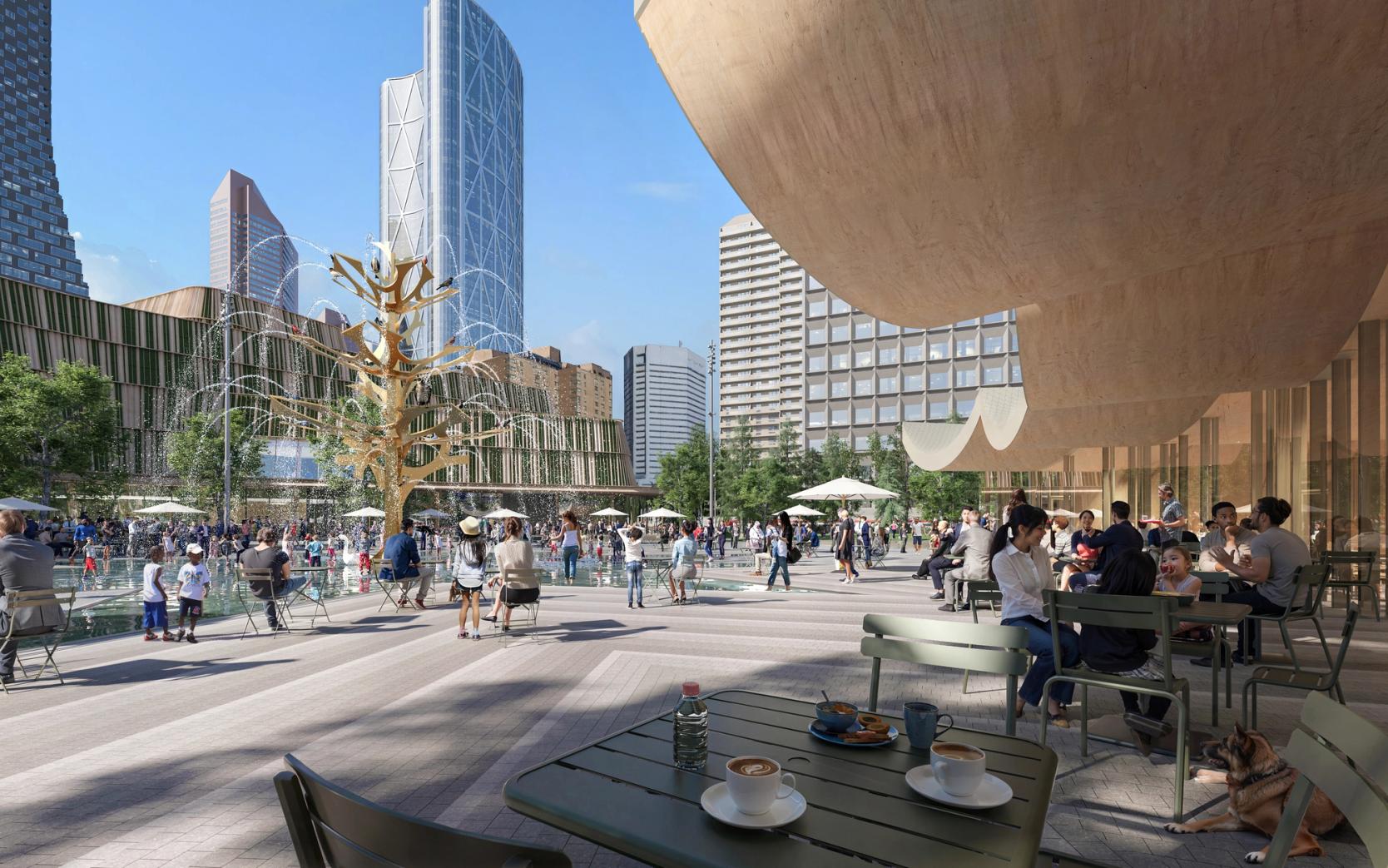 Olympic Plaza Transformation Design Reveal | Downtown | Calgary Municipal Land Corporation