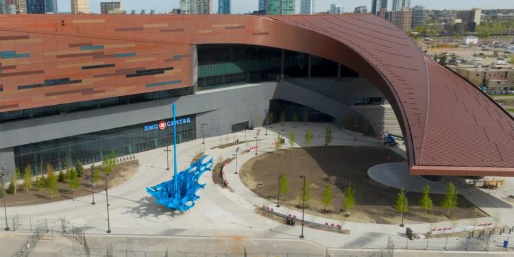 BMO Centre Expansion Plaza | The C+E | Calgary Municipal Land Corporation