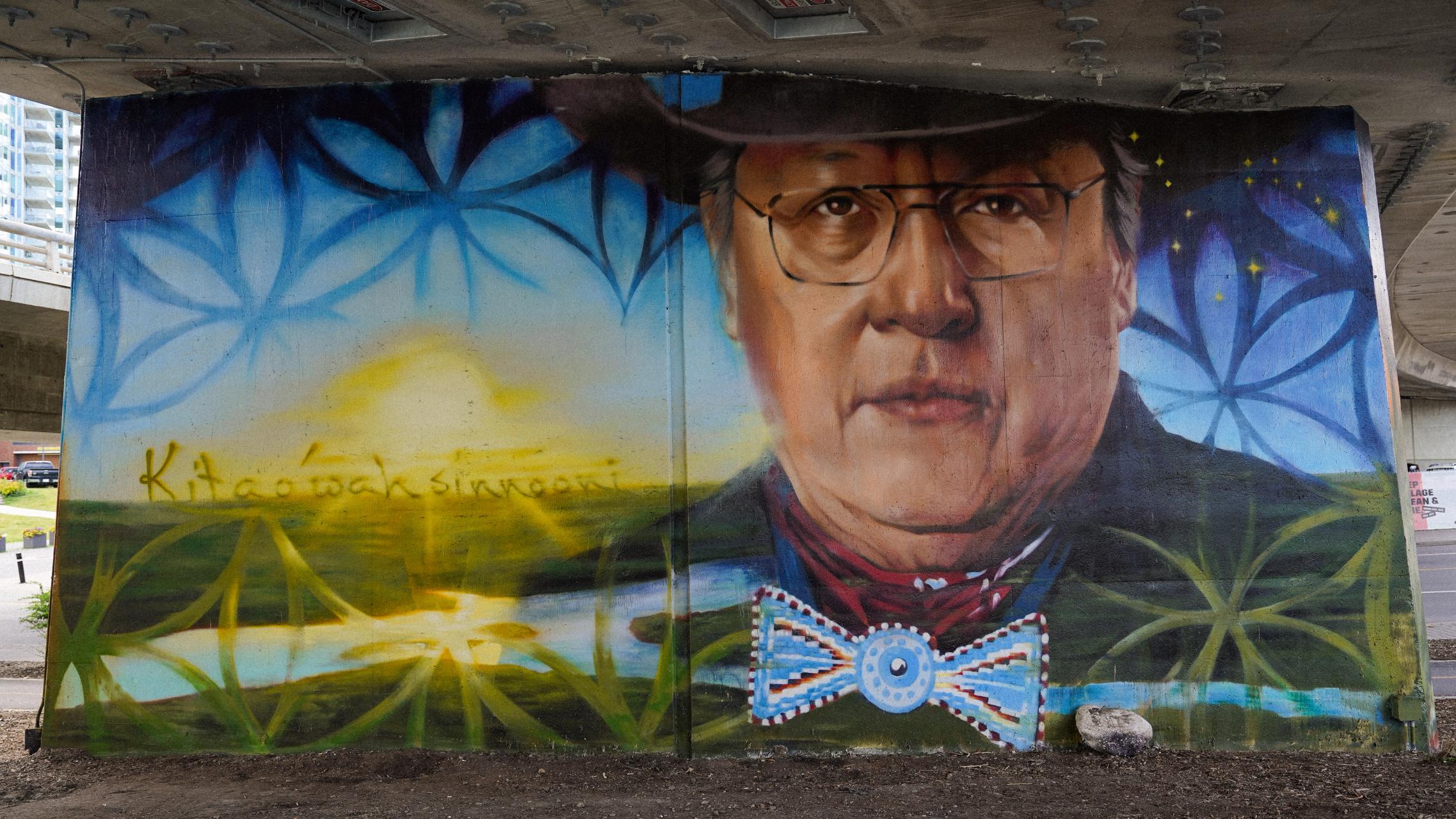 Jack & Jean Leslie RiverWalk Murals | East Village | Calgary Municipal ...