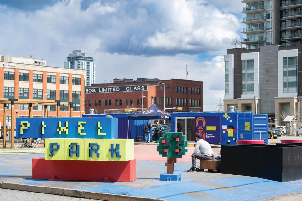One Year of Pixel Park | The C+E | Calgary Municipal Land Corporation