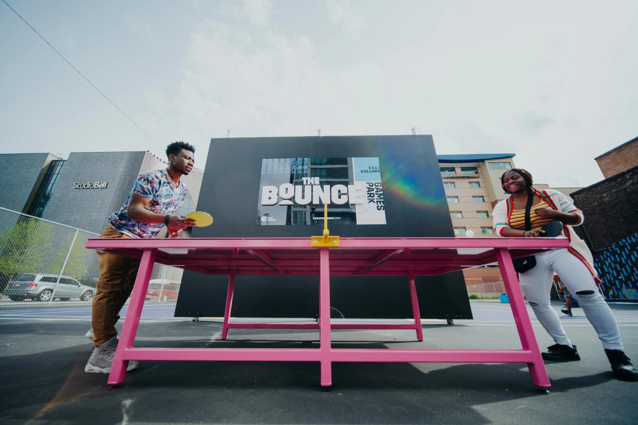 The Bounce Games Park | East Village | Calgary Municipal Land Corporation