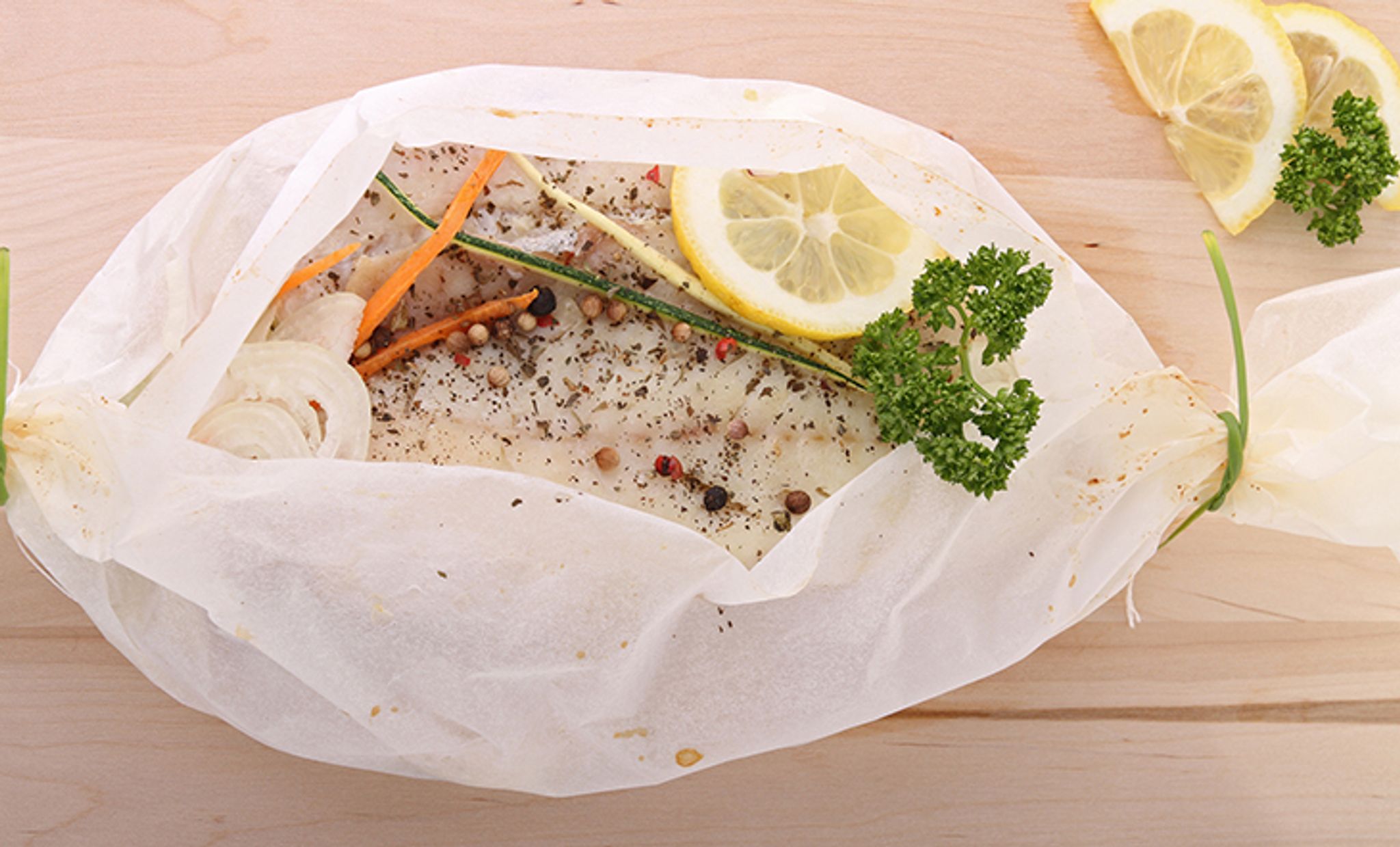 Cod Baked in Parchment | James Beard Foundation