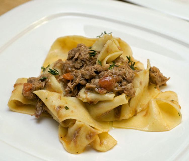 Pappardelle with Duck and Juniper Ragù | James Beard Foundation