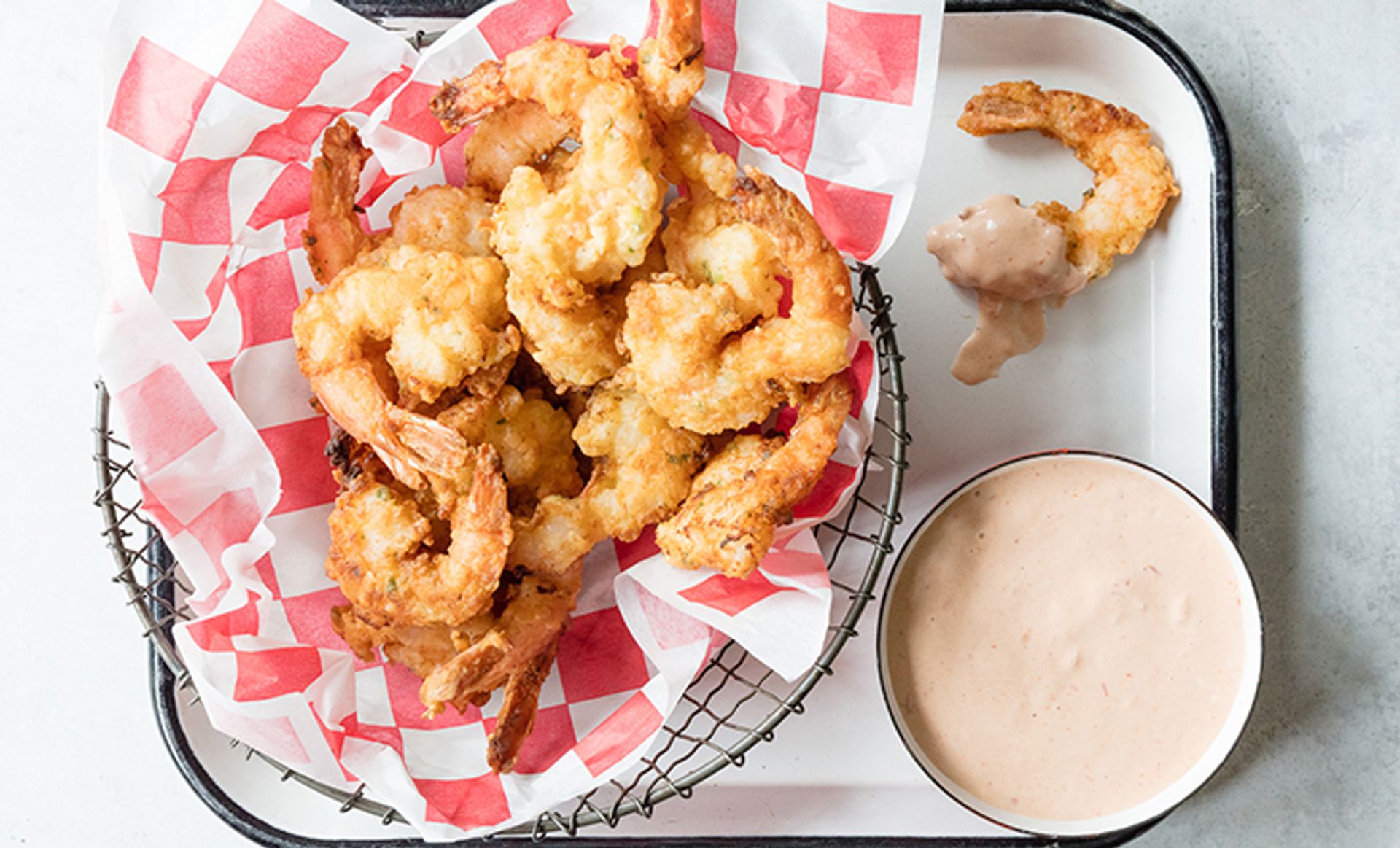 Cracked Shrimp with Comeback Sauce | James Beard Foundation