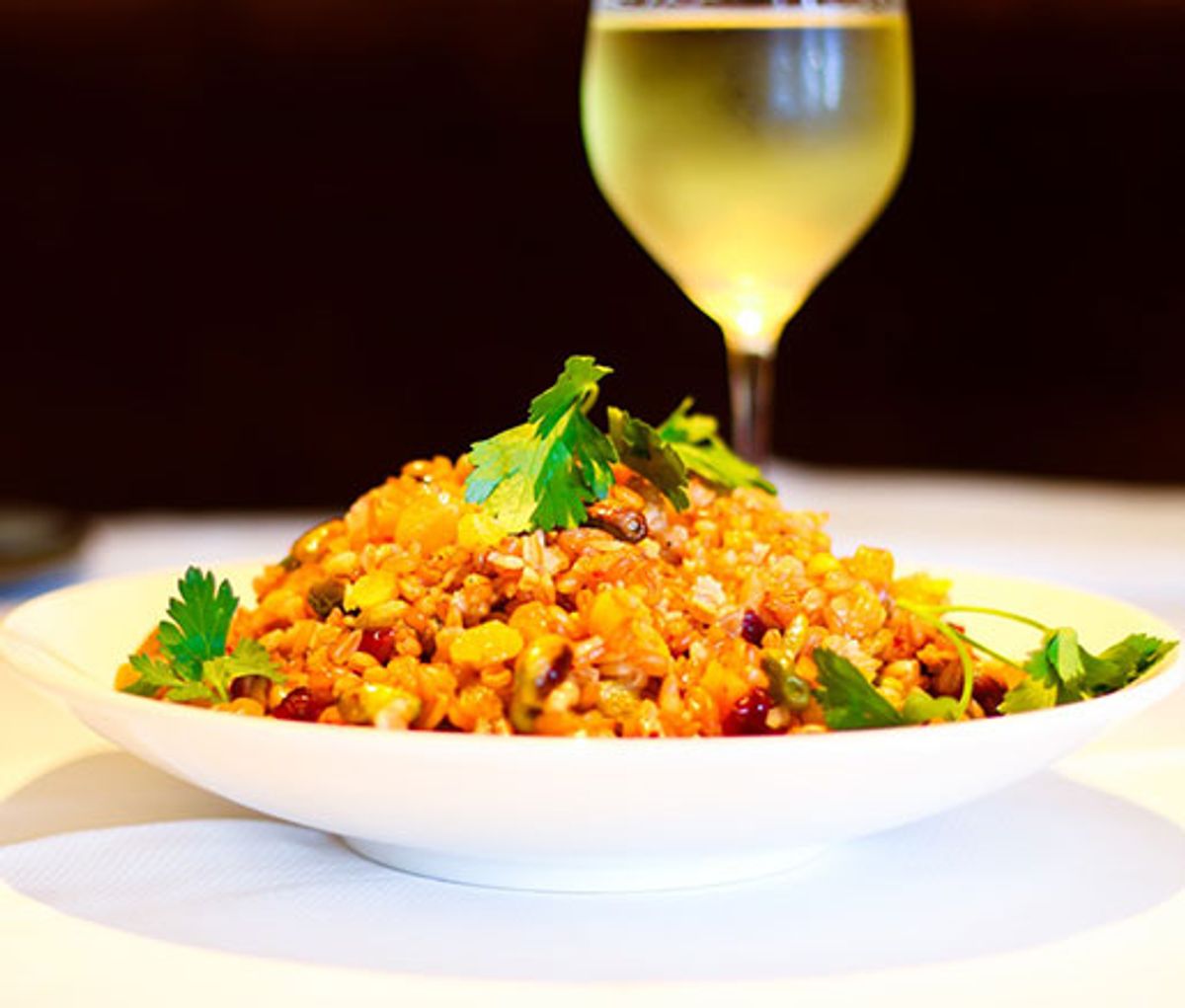 Jeweled Farro Verde | James Beard Foundation