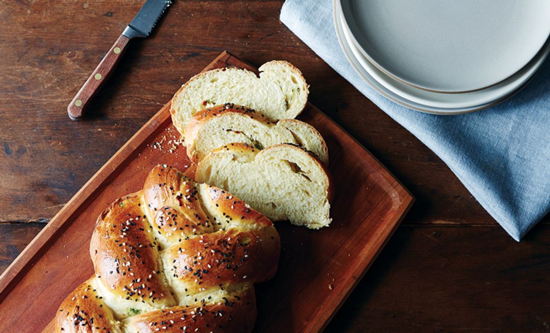 Scallion Pancake Challah | James Beard Foundation