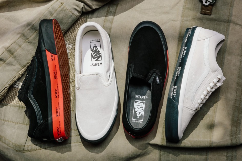Vans Vault x WTAPS OG Classic Slip-On LX and OG Old Skool LX “GPS ...