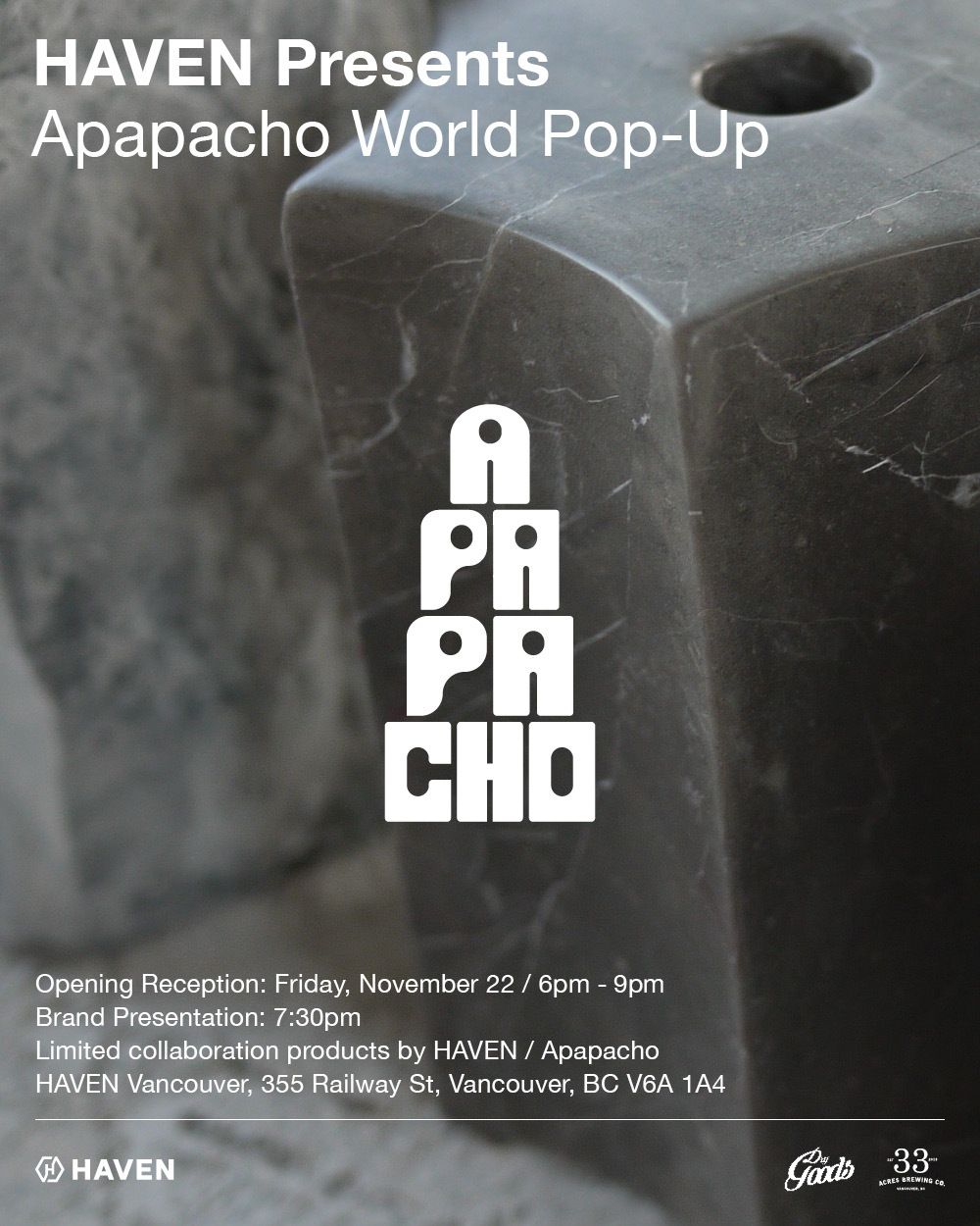 HAVEN/ Apapacho World Pop-Up at HAVEN Vancouver | HAVEN