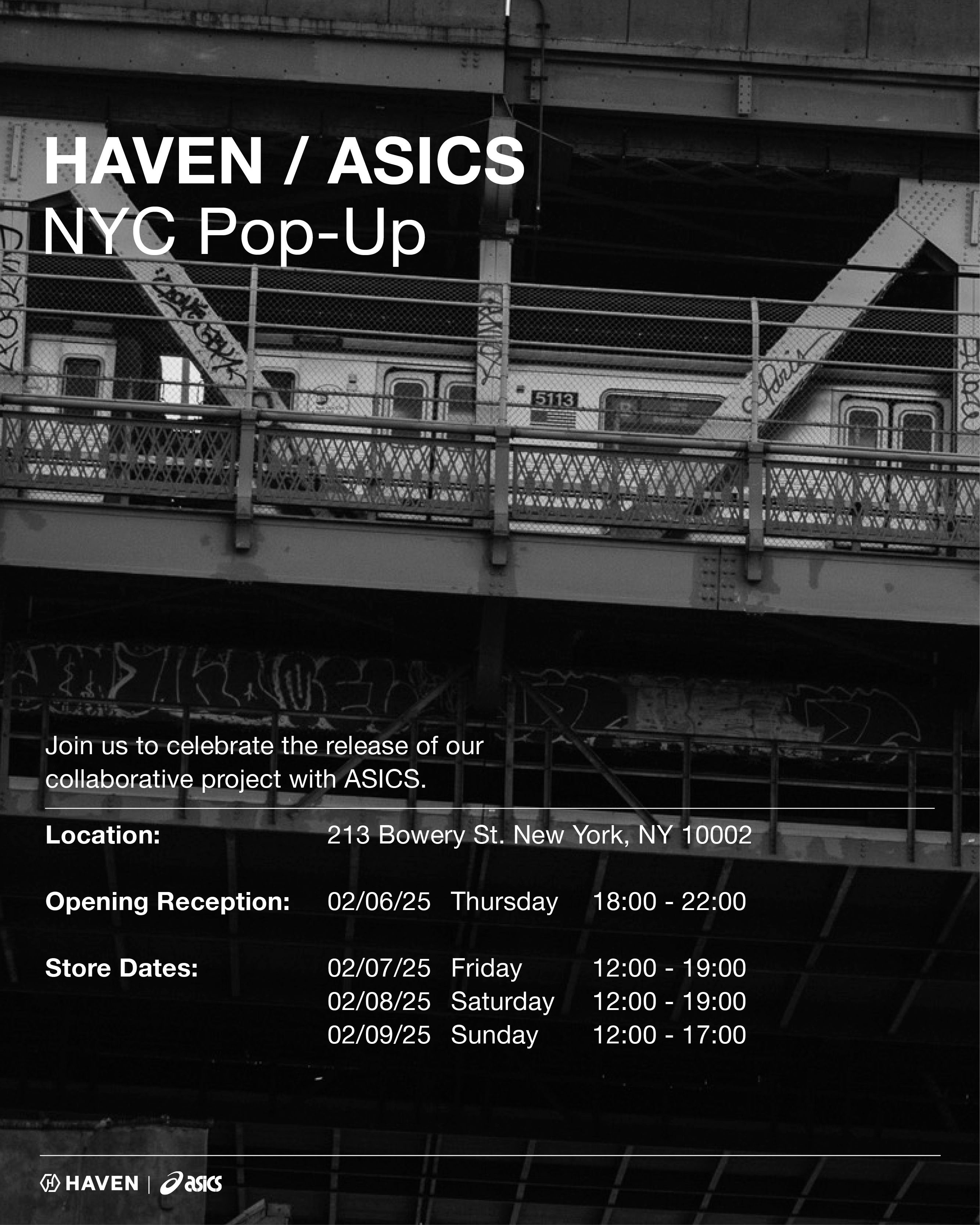 HAVEN / ASICS NYC Pop-Up | HAVEN