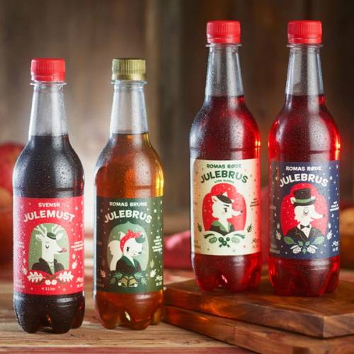 Norsk julebrus i butikk 2024 | MENY