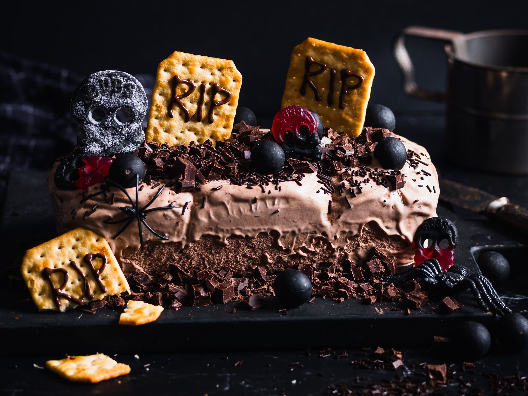 Enkel iskake til Halloween | Oppskrift | MENY