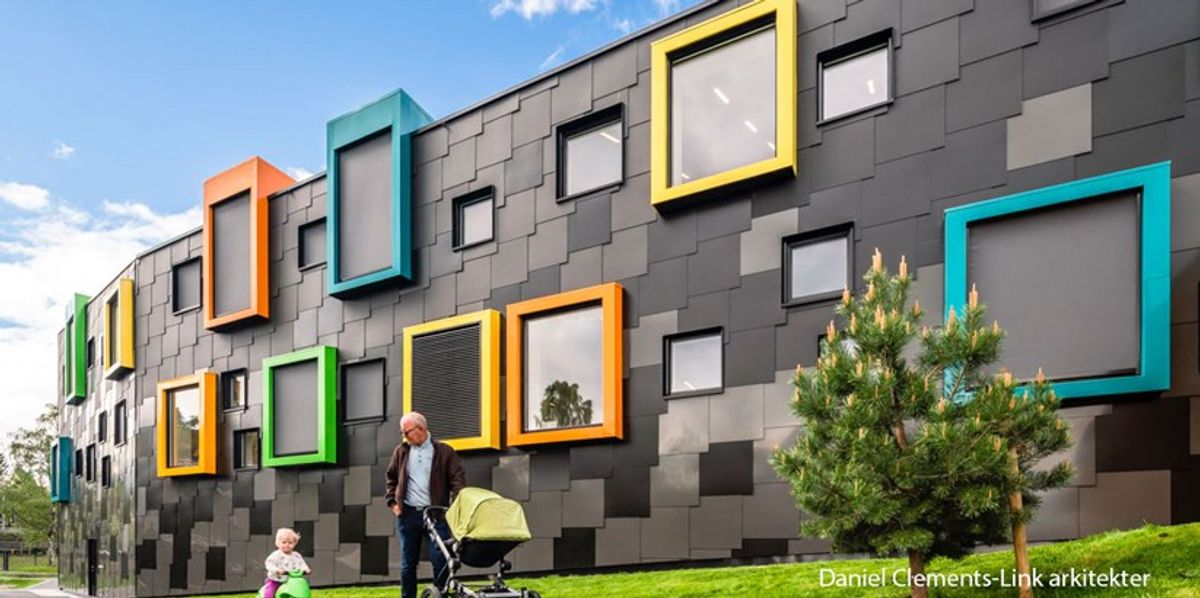 Energy-plus building with façade panels from Steni receives “Excellent ...