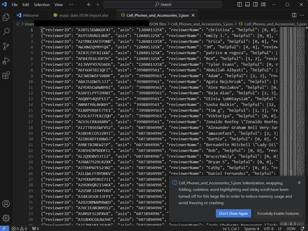 How to Open a JSON file - Row Zero – the spreadsheet for modern cloud data