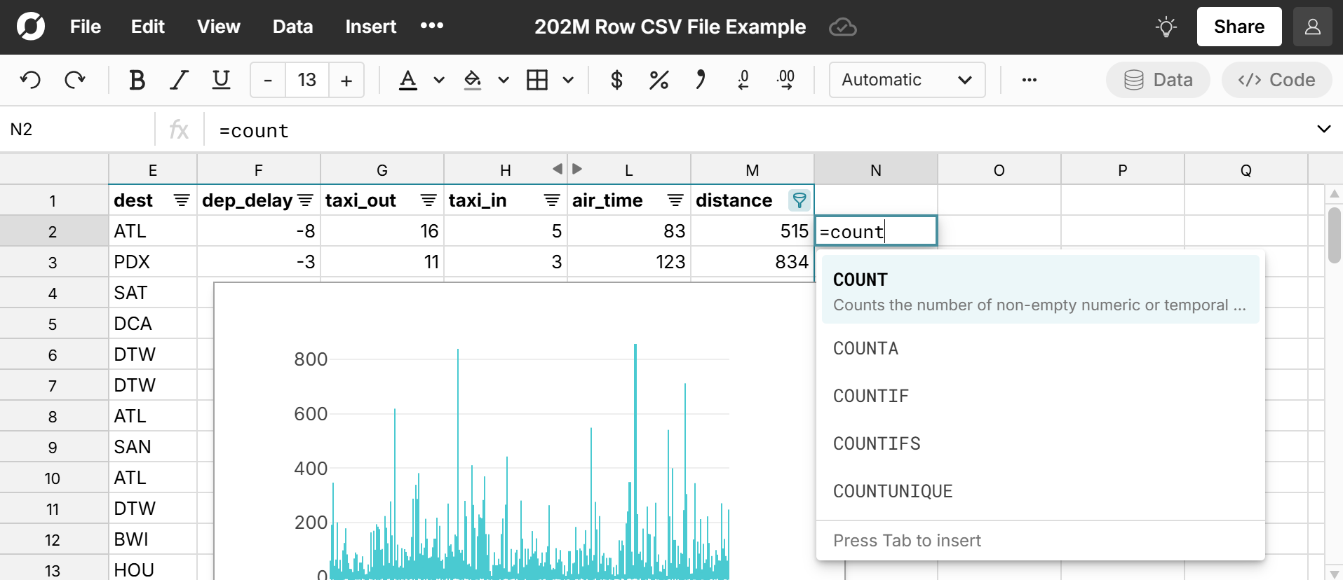 How to open large CSV files too big for Excel - Row Zero – the ...