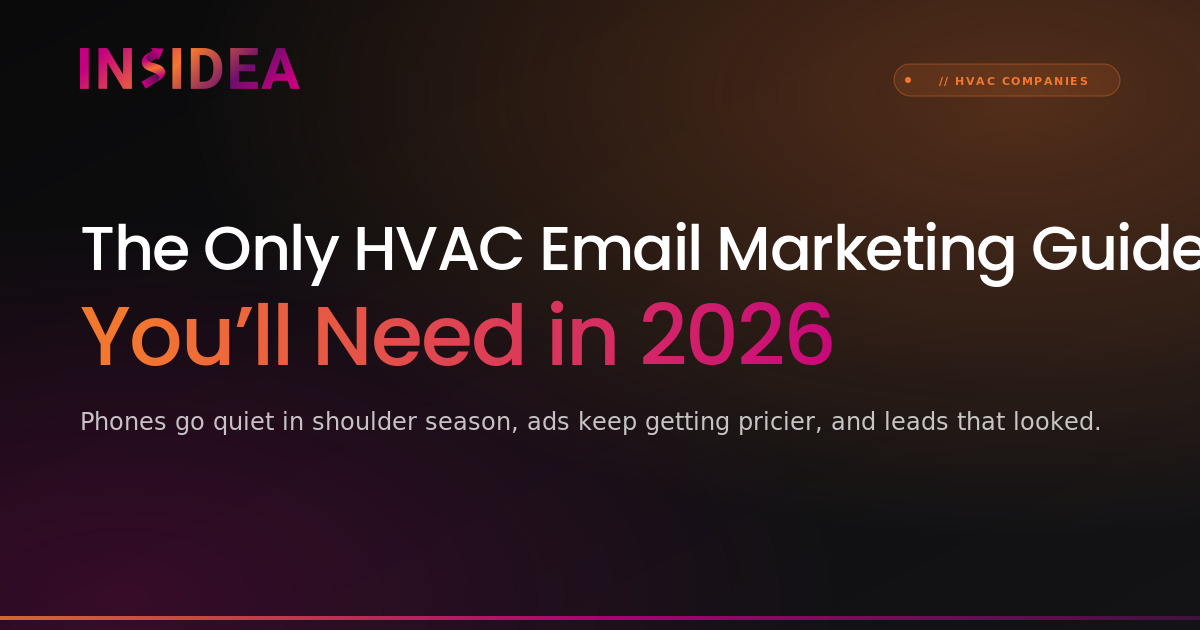The Only HVAC Email Marketing Guide | INSIDEA