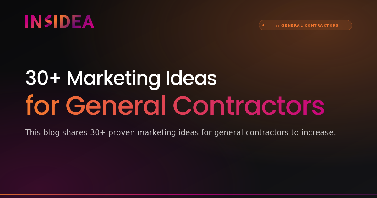 30+ Marketing Ideas for General | INSIDEA
