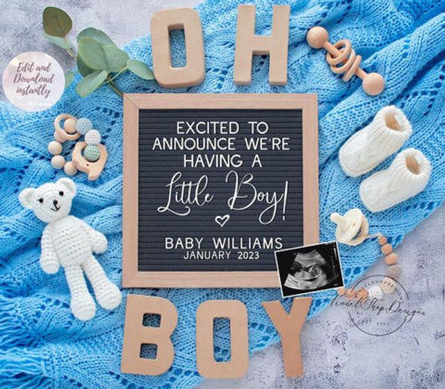 Baby Announcement Templates – Happiest Baby