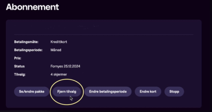 Se flere samtidig - Konto og abonnement | TV 2 Hjelp
