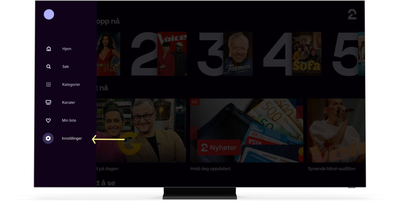 Logg ut av TV 2 Play-appen - Konto og abonnement | TV 2 Hjelp