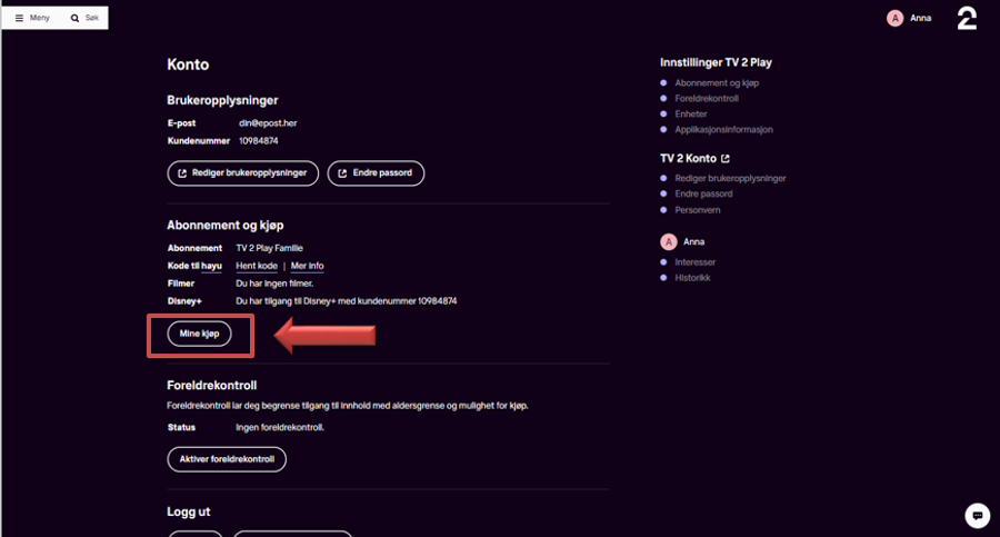 Avslutte abonnement - Konto og abonnement | TV 2 Hjelp
