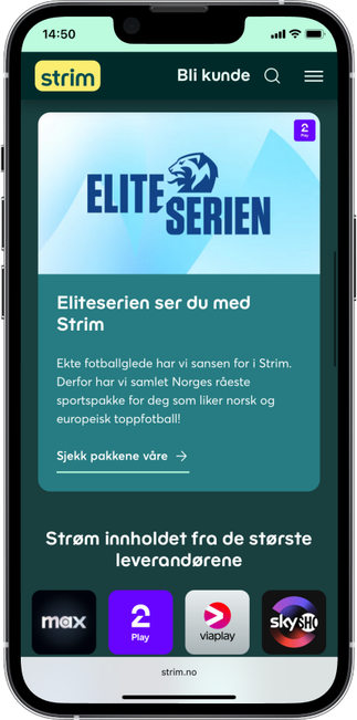 Hjelp til TV 2 Play via Strim: slik kommer du i gang - Leverandører ...