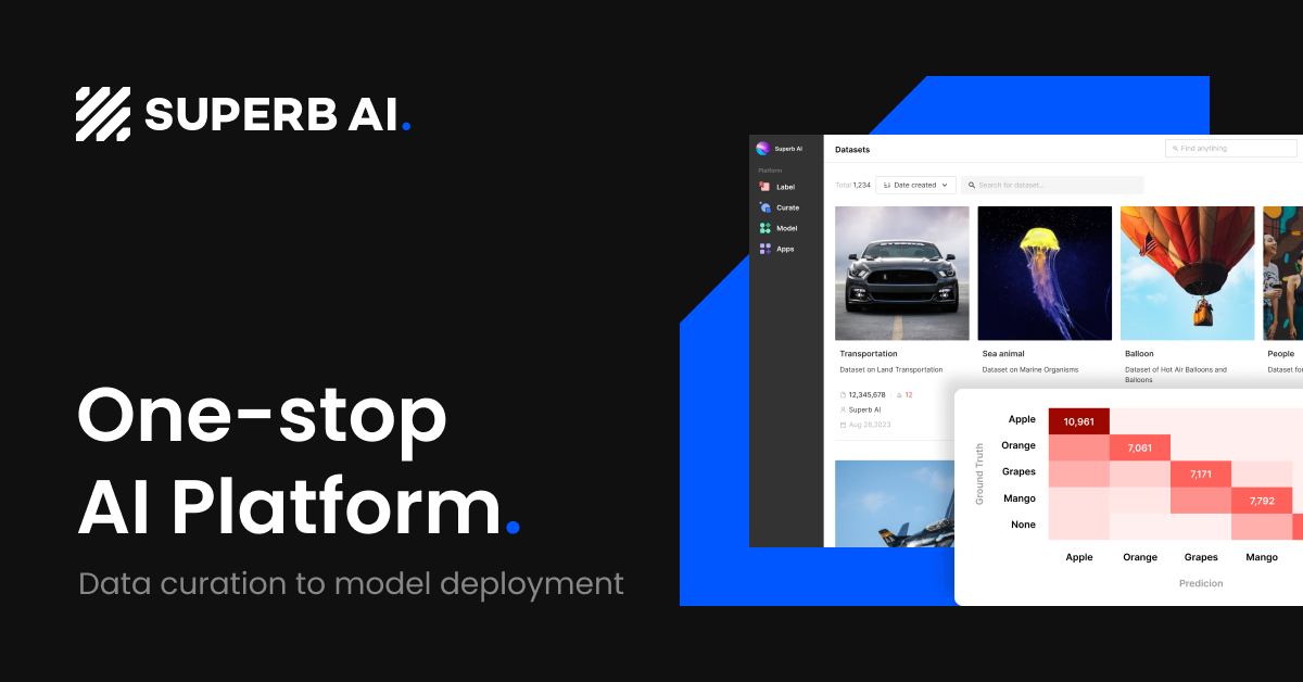 Superb AI Platform - Streamline AI Model
