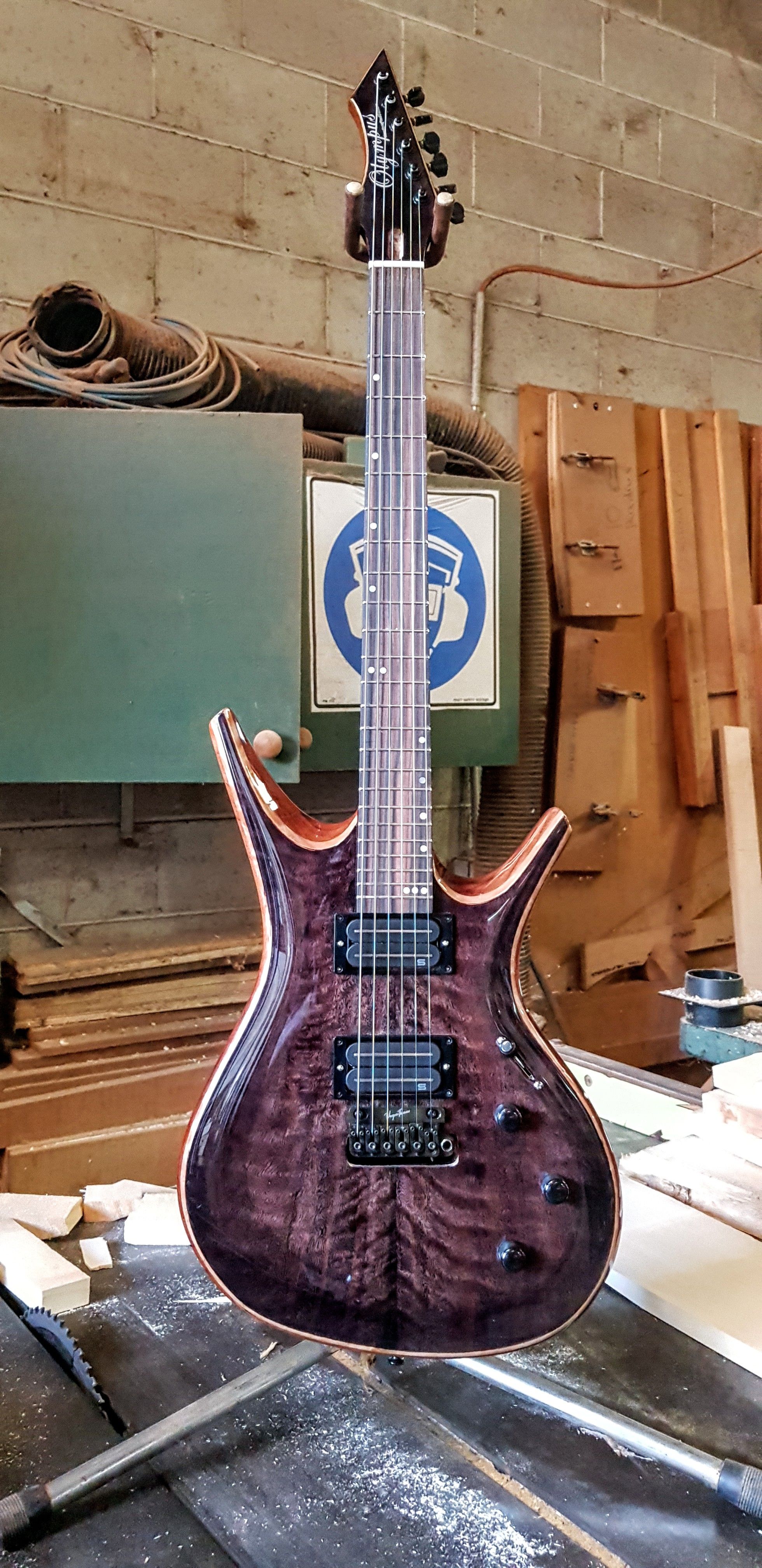 Olympus ''GOAT'' prototype signature Jimmy Rokko | Olympus Guitars