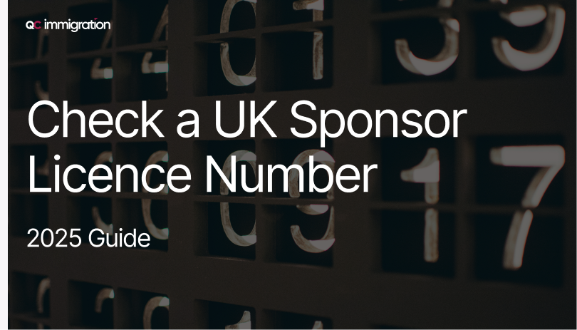Chech a UK Sponsor Licence Number - 2025 Guide