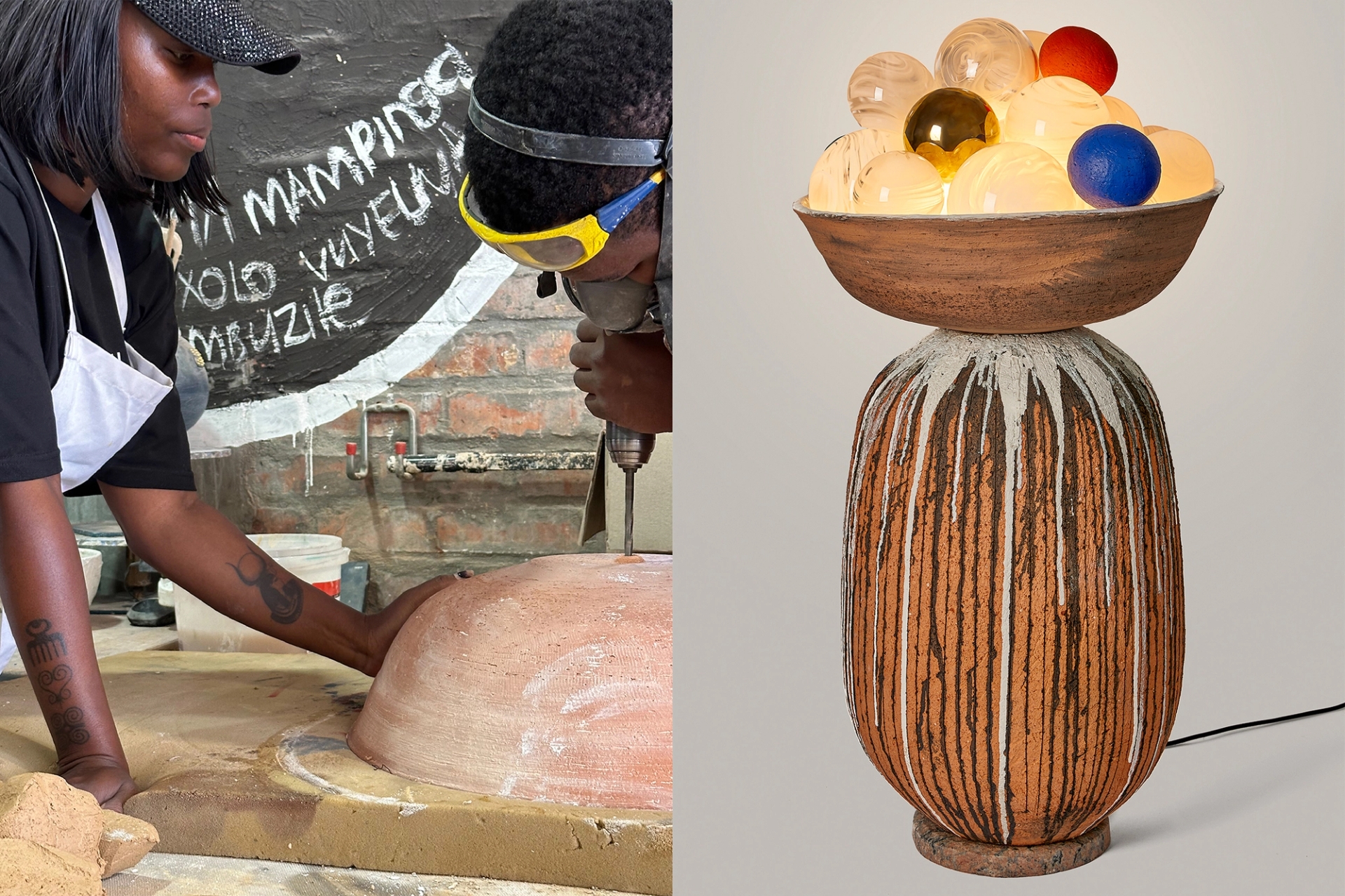 Dyalvane and Poswa showcase works for ‘LOEWE Lamps’ at Salone del ...