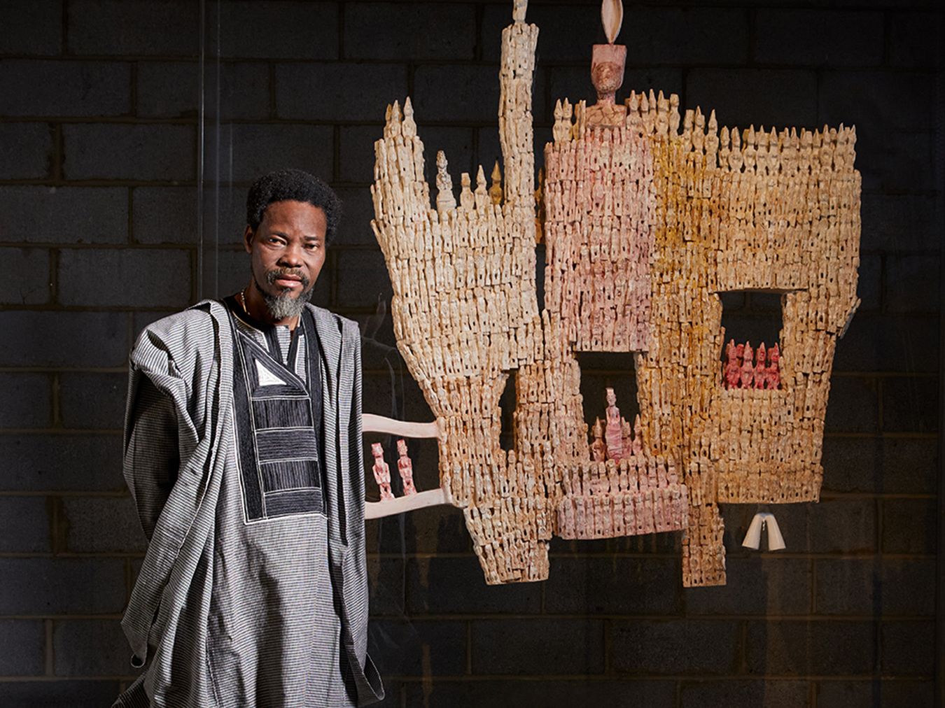 Dominique Zinkpè - sculptor, painter and artist