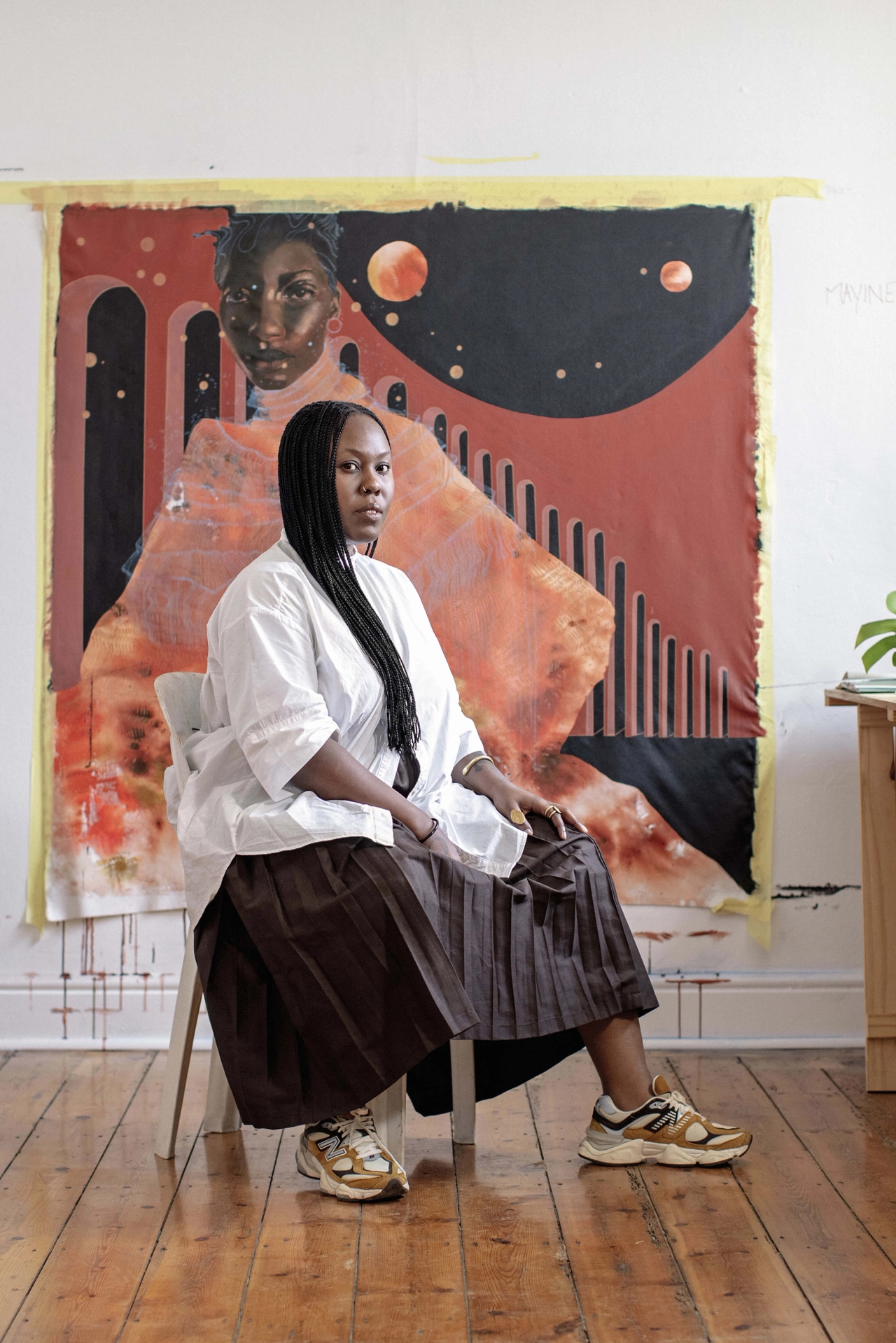 Manyaku Mashilo - mixed-media artist and painter