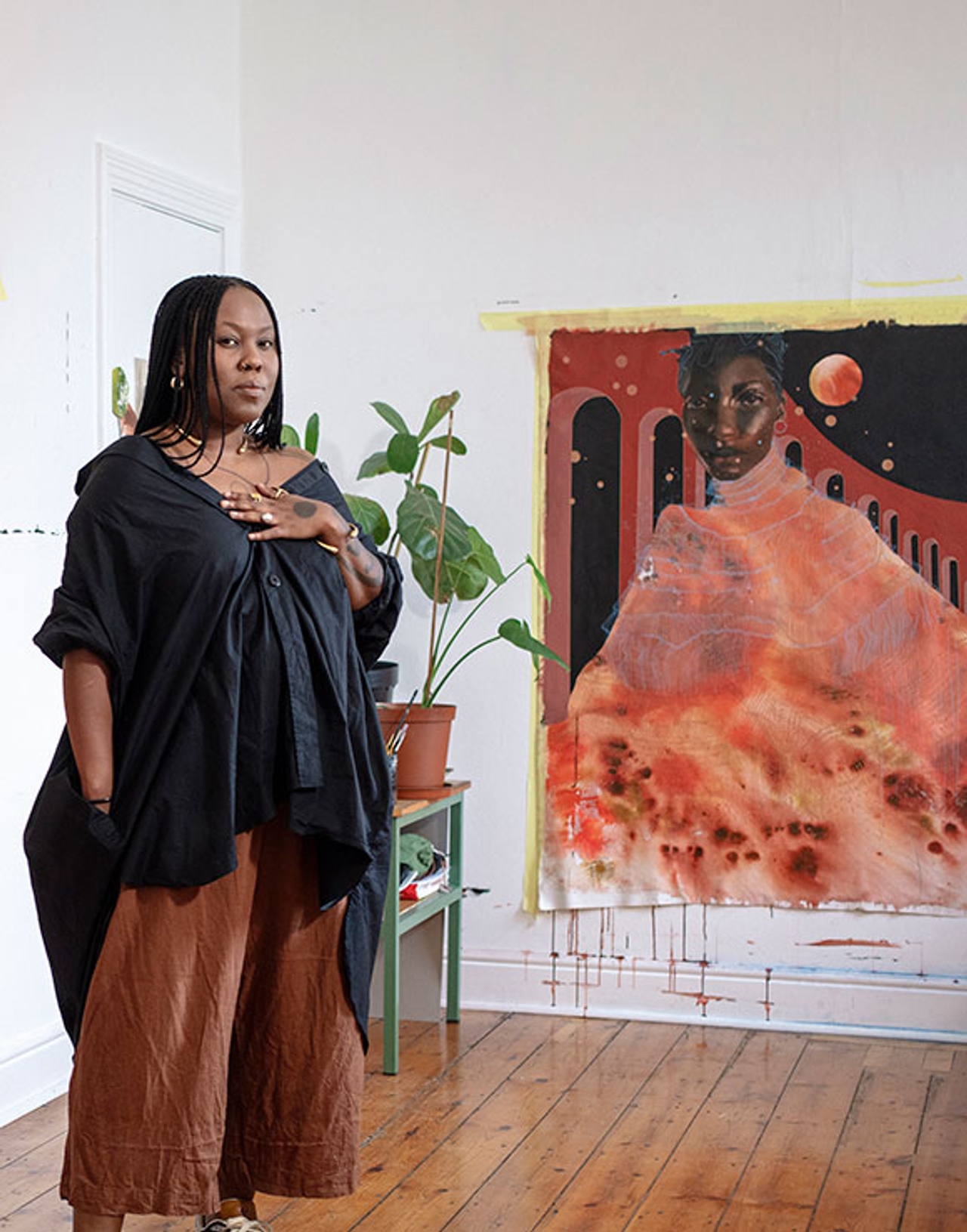 Manyaku Mashilo - mixed-media artist and painter